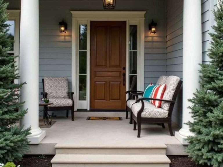 17 Front Porch Ideas for a Picture-Perfect Home Entryway - The Girly Haven